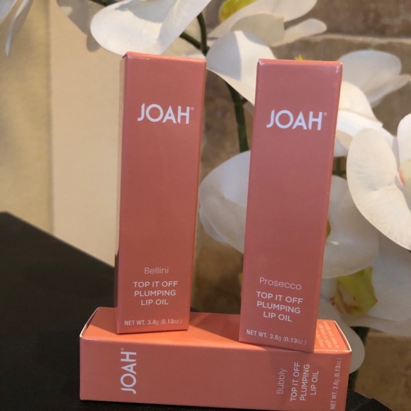 Makeup | Joah Plumping Lip Oil Set Bellini Prosecco Bubbly | Poshmark